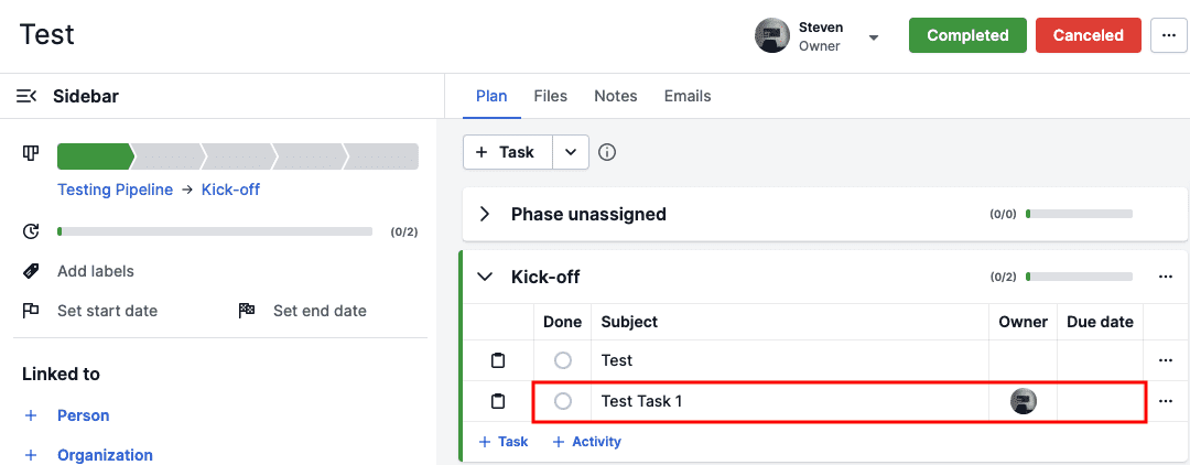 Projects Tasks And Subtasks Knowledge Base Pipedrive 6321